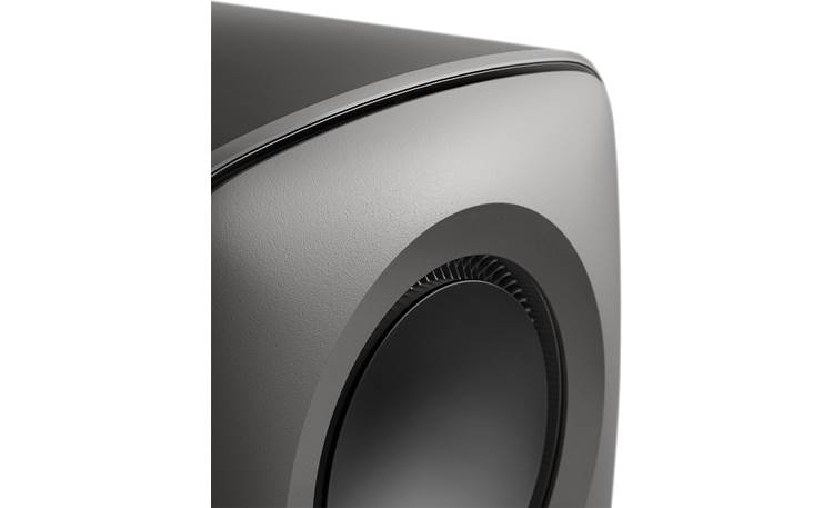 KEF KC62 (Titanium Grey) Compact powered subwoofer with digital ...