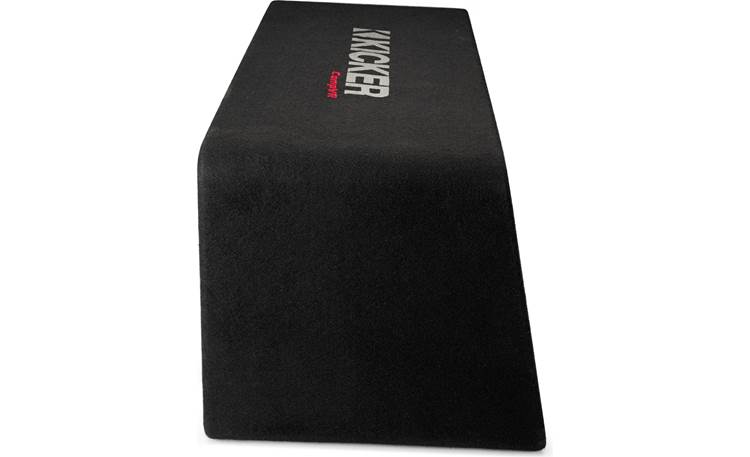 Kicker 48DCVR122 CompVR Series ported enclosure with two 12" subwoofers ...