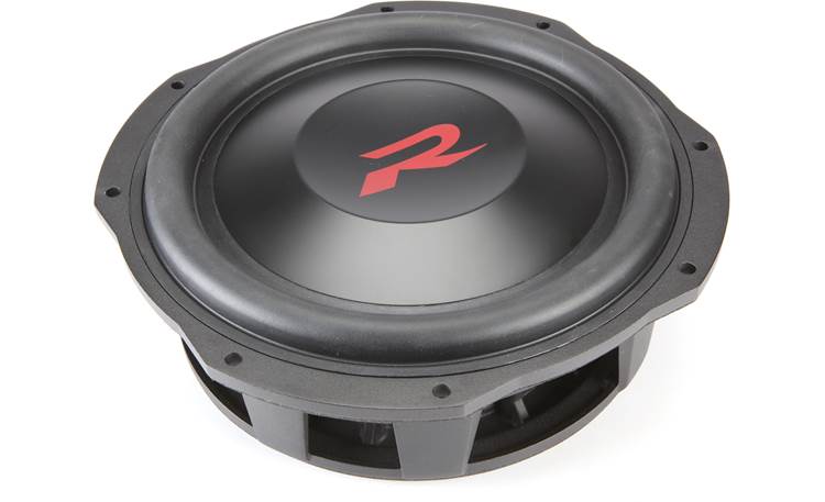 Alpine RS-W10D4 R-Series shallow-mount 10" subwoofer with dual 4-ohm ...