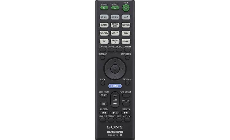 Sony STR-AN1000 7.2-channel home theatre receiver with Dolby Atmos ...