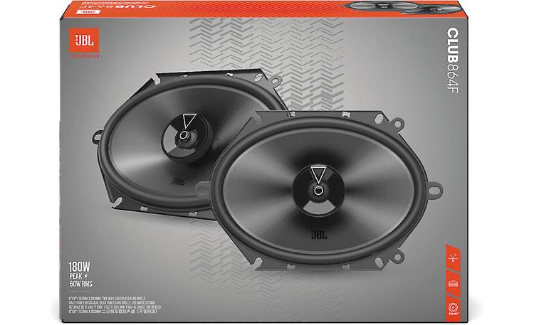 JBL Club 864F Club Series 6"x8" 2-way car speakers at Crutchfield Canada