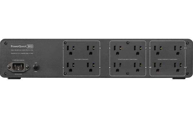 AudioQuest PowerQuest 303 Power line conditioner and surge protector at ...