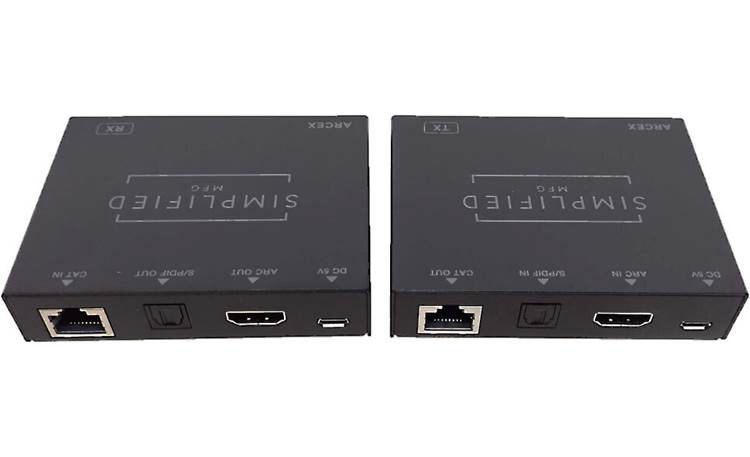 Simplified MFG ARCEX HDMI-over-CAT5/6/7 ARC audio extender at ...