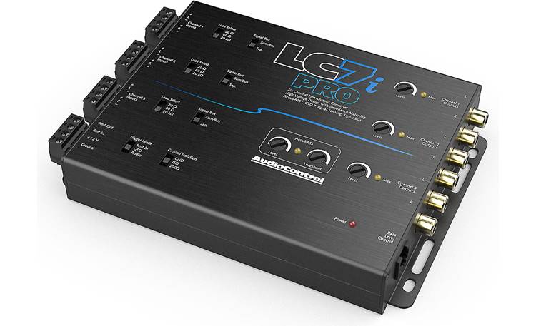 AudioControl LC7iPRO Line Output Converter 6-channel LOC with AccuBASS ...