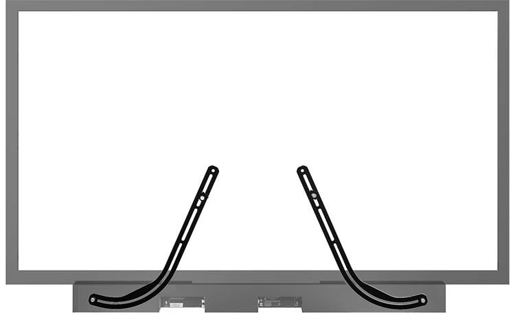 Kanto SB100 Universal sound bar mount at Crutchfield Canada