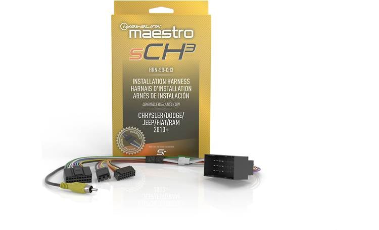 iDatalink HRN-SR-CH3 Vehicle-specific Harness ( ADS-MSR module also ...