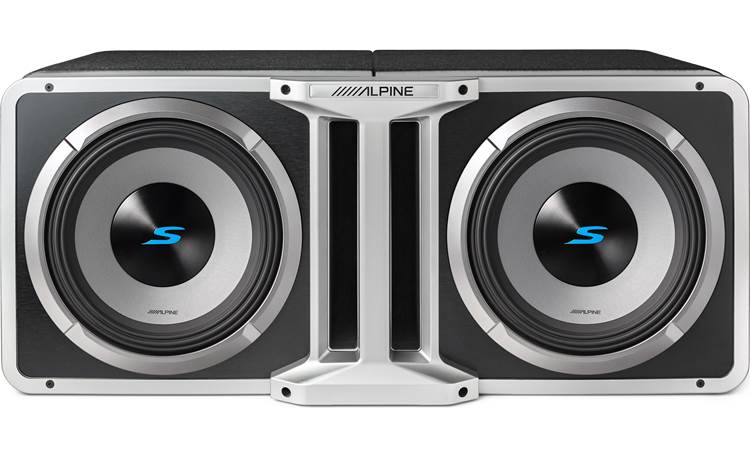 Alpine S2-SB12V Halo Series 12" linkable ported subwoofer enclosure at ...