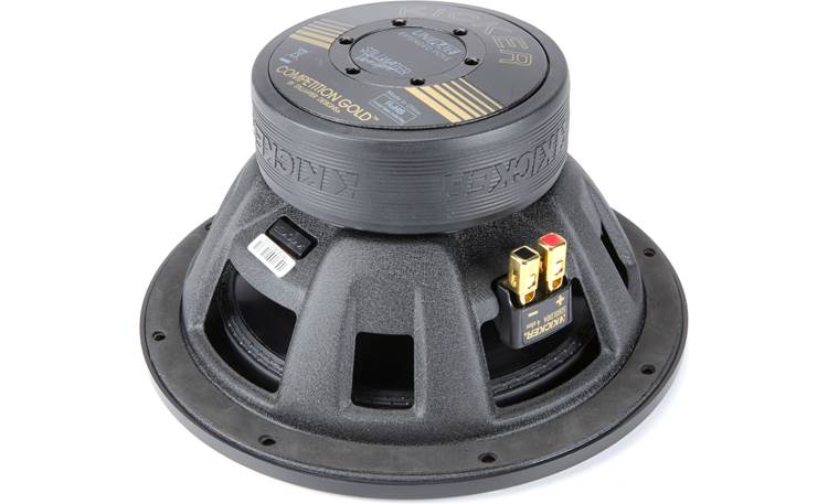 Kicker Comp Gold 10 Comp Gold Series 10" dual 4-ohm voice coil component subwoofer at ...