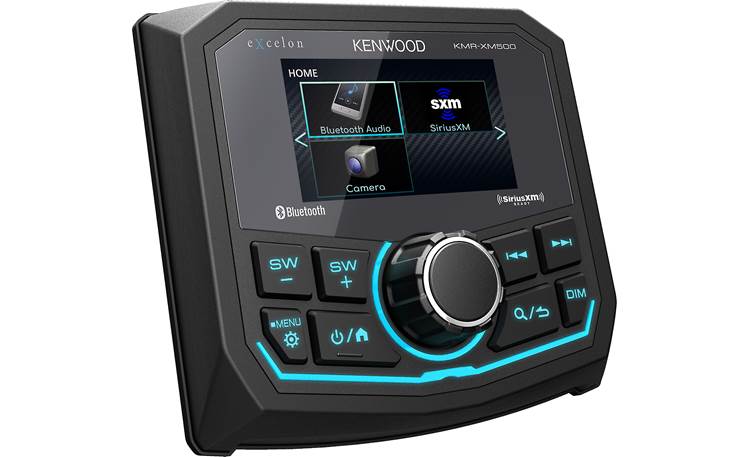 Kenwood Excelon KMR-XM500 Marine digital media receiver with built-in ...