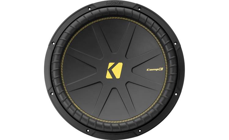 Kicker CompC 50CWCD154 CompC™ 15" subwoofer with dual 4-ohm voice coils ...