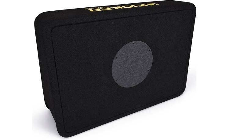 Kicker 50TCWC104 Truck-style 4-ohm ported enclosure with one 10" CompC ...
