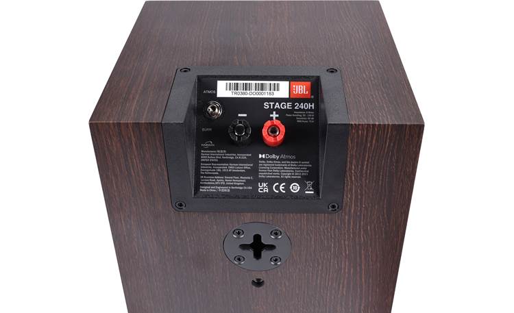 JBL Stage 240H (Espresso) Dolby Atmos® enabled add-on height module ...