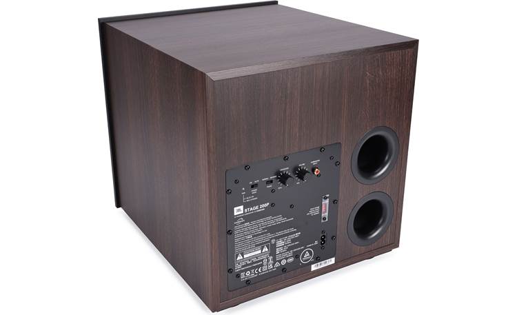 JBL Stage 200P (Espresso) 10" powered subwoofer at Crutchfield Canada