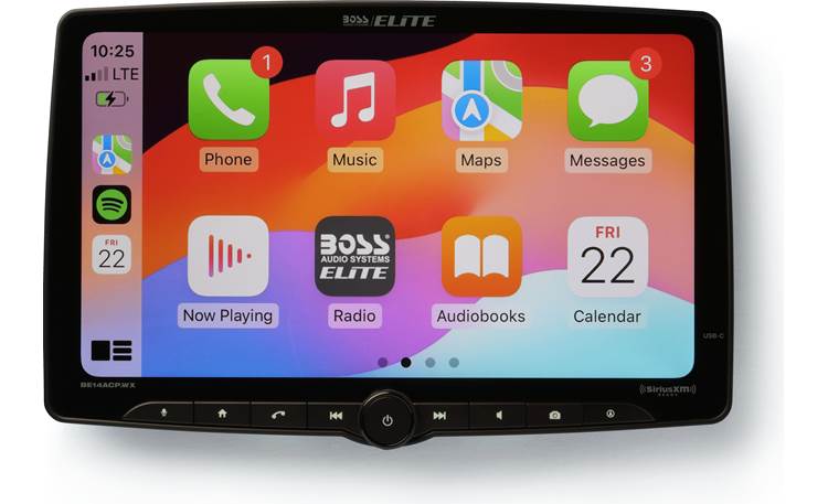 BOSS Audio Elite BE14ACP.WX Digital multimedia receiver (does not play ...