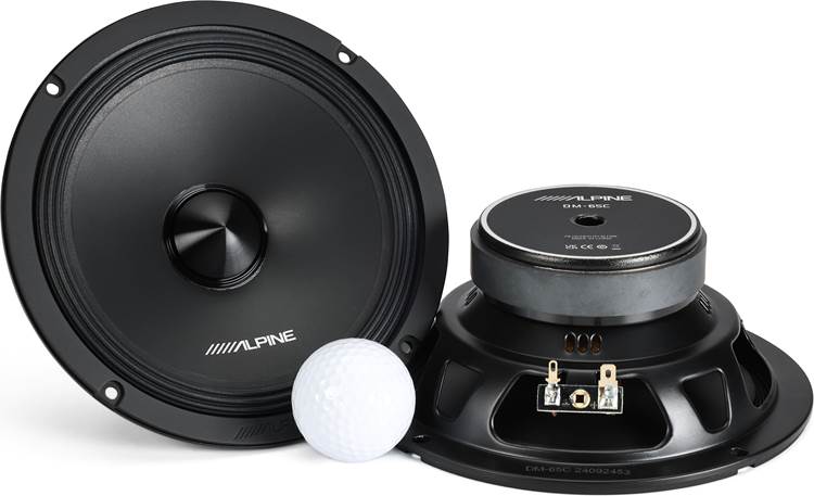 Alpine DM-65C-G DM-Series 6-1/2" component speaker system at ...