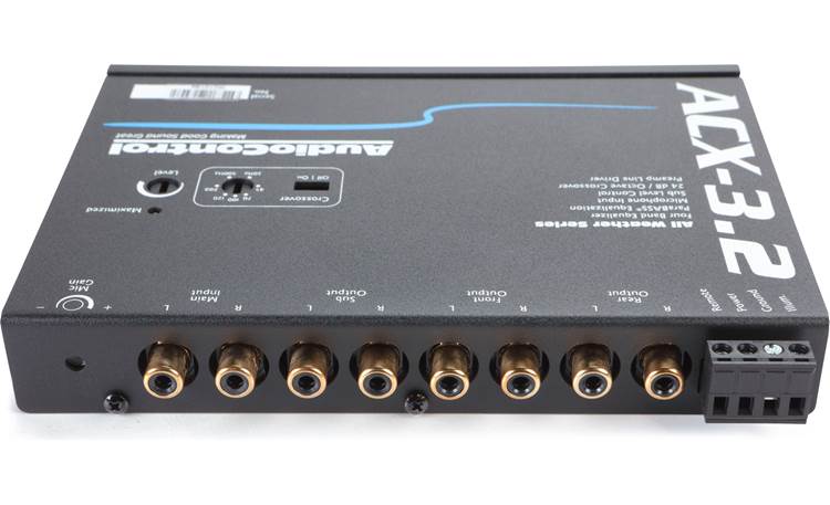 AudioControl ACX-3.2 All-weather stereo EQ and crossover with paging ...