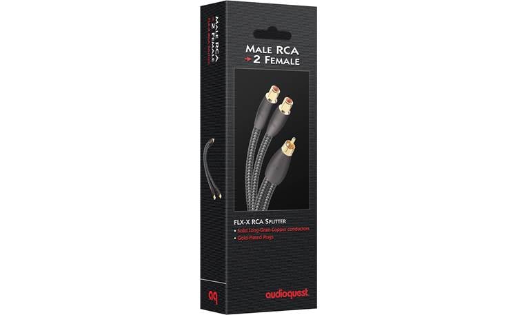 AudioQuest FLX-X RCA Y-Adapter 1-male-to-2-female audio Y-adapter at ...