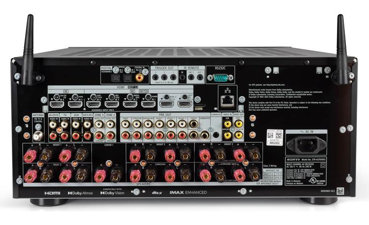 Sony ES STR-AZ7000ES 13.2-channel home theatre receiver with Dolby Atmos®, Bluetooth®, Apple ...