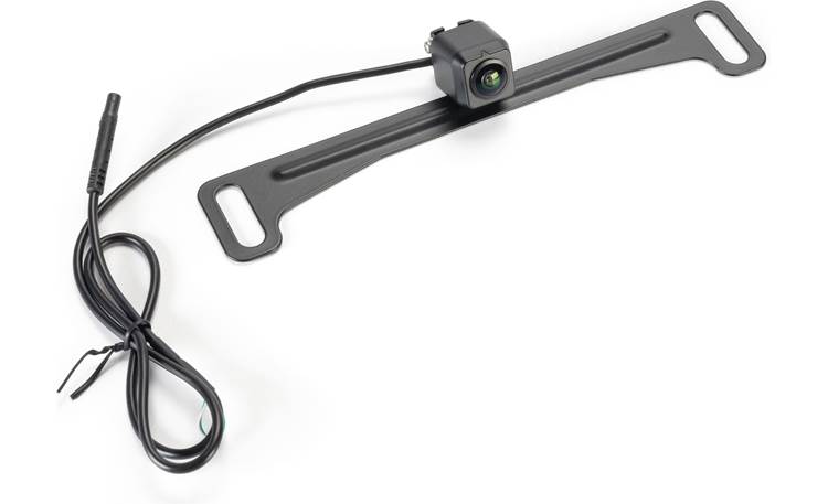 Audiovox ACA800 License-plate-mount backup camera with parking lines at ...