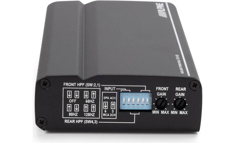 Alpine KTA-450 Power Pack Compact 4-channel car amplifier — 50 watts ...