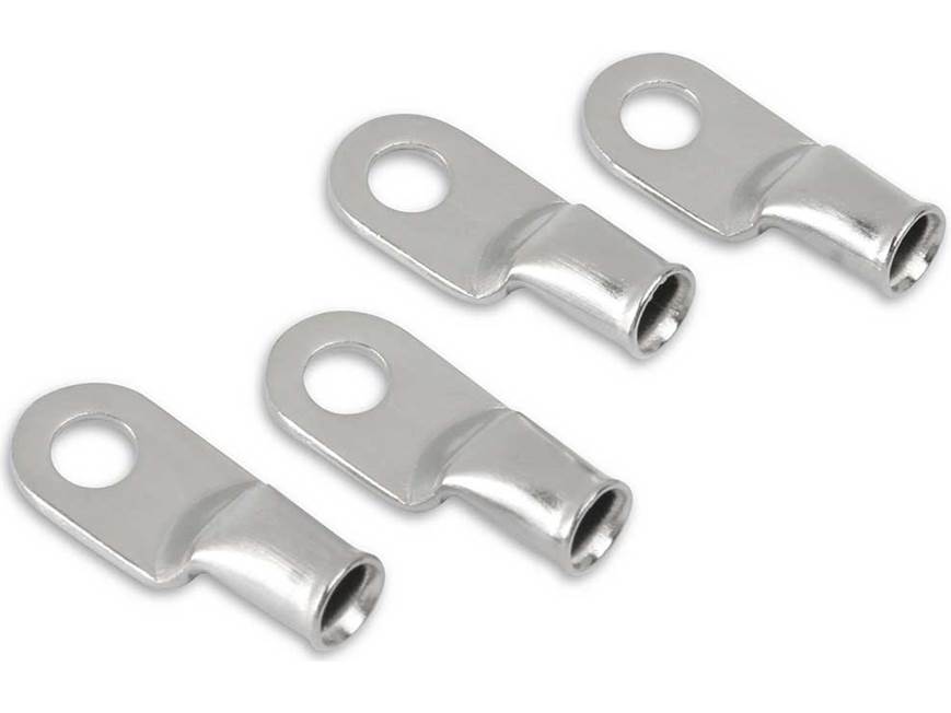 StreetWires 4-gauge Crimp-on 3/8" Power Rings® 2 pairs of rings with 8 ...