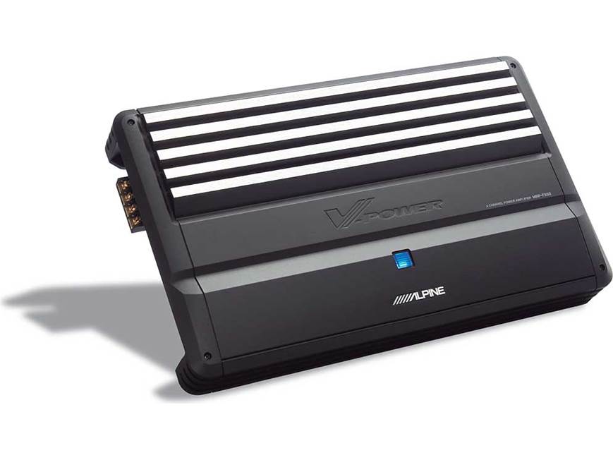 Alpine MRP-F550 4-channel car amplifier 90 watts RMS x 4 at Crutchfield ...