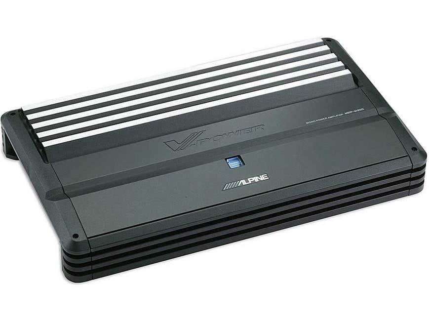 Alpine MRP-M850 Mono subwoofer amplifier 800 watts RMS x 1 at 2 ohms at ...