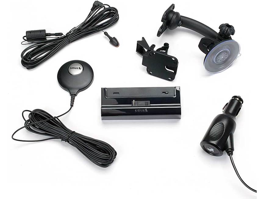 SIRIUS SUPV1 Car Kit Use your SIRIUS Sportster 4, Sportster 5, Starmate ...