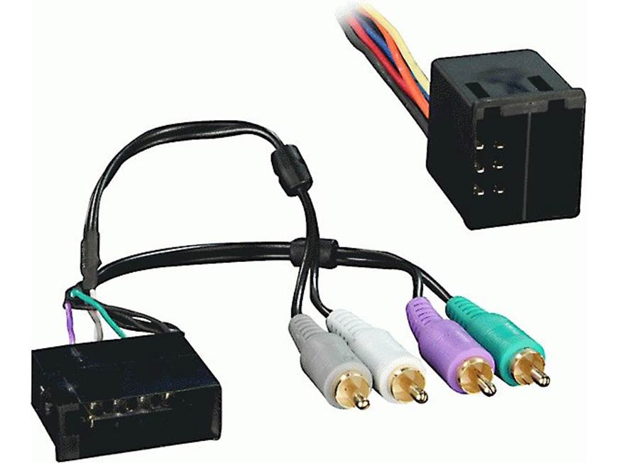 Metra 70-9400 Receiver Wiring Harness Connect a new car stereo in ...