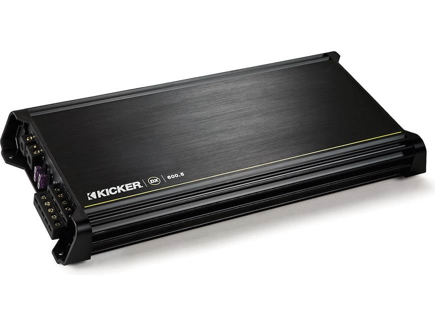 Kicker 11DX600.5 5-channel car amplifier — 40 watts RMS x 4 at 4 ohms ...