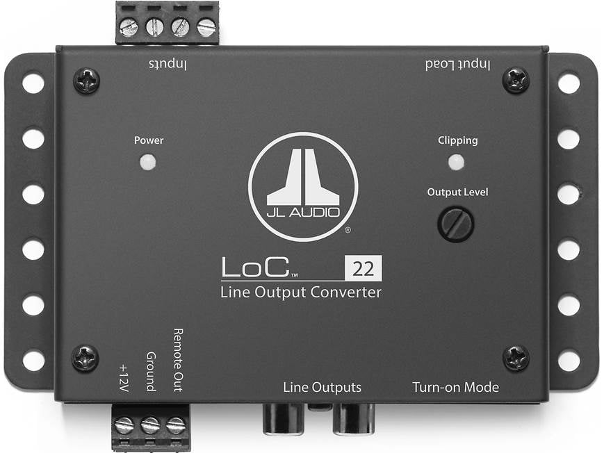 JL Audio LoC-22 Line Output Converter 2-channel LOC at Crutchfield Canada
