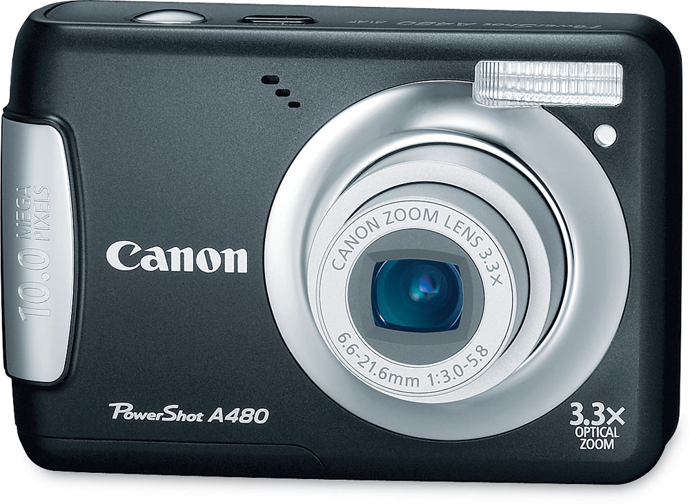 Customer Reviews: Canon PowerShot A480 (Black) 10-megapixel digital ...