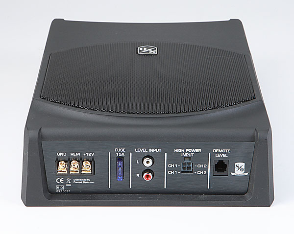 Anatomy of a compact powered subwoofer