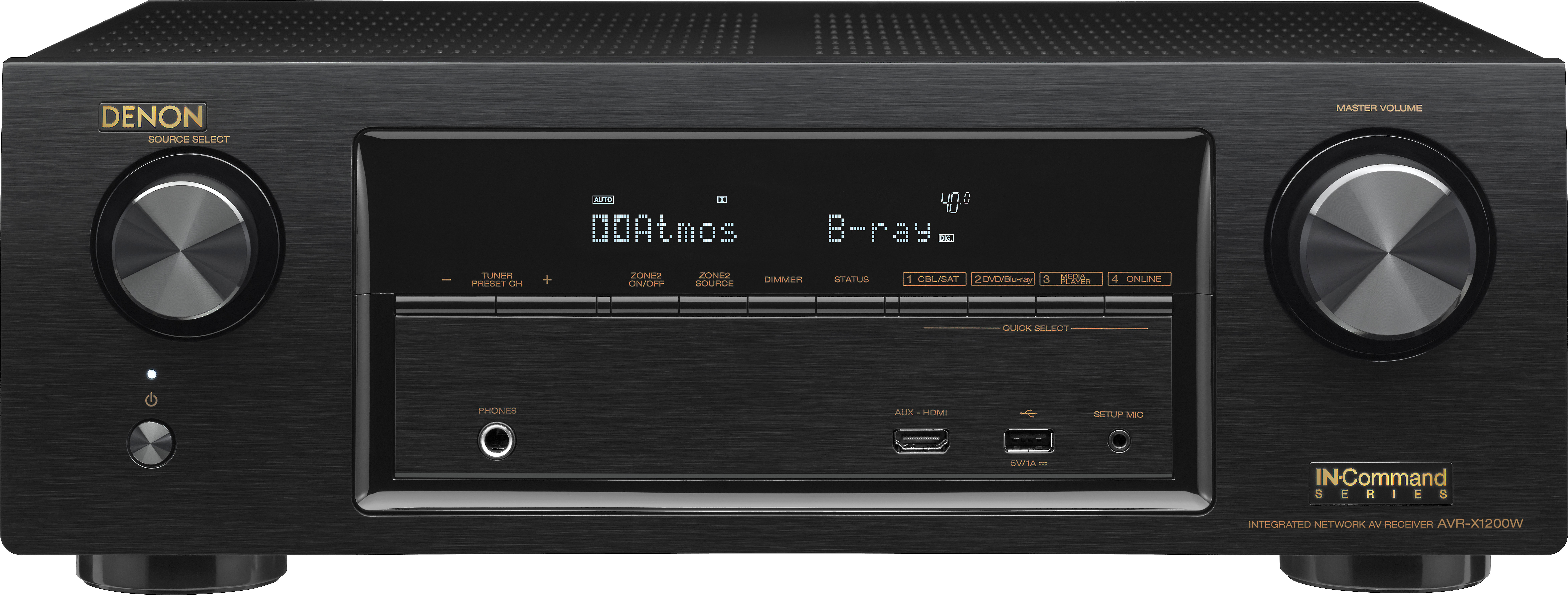 Customer Reviews: Denon AVR-X1200W IN-Command 7.2-channel home theatre ...