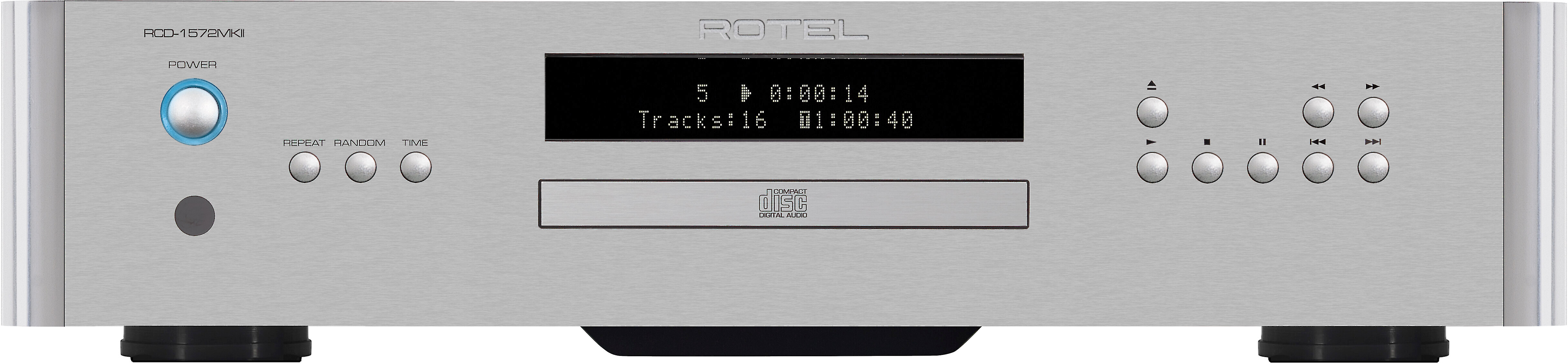 Customer Reviews: Rotel RCD-1572 MKII (Silver) CD player (Silver) at ...